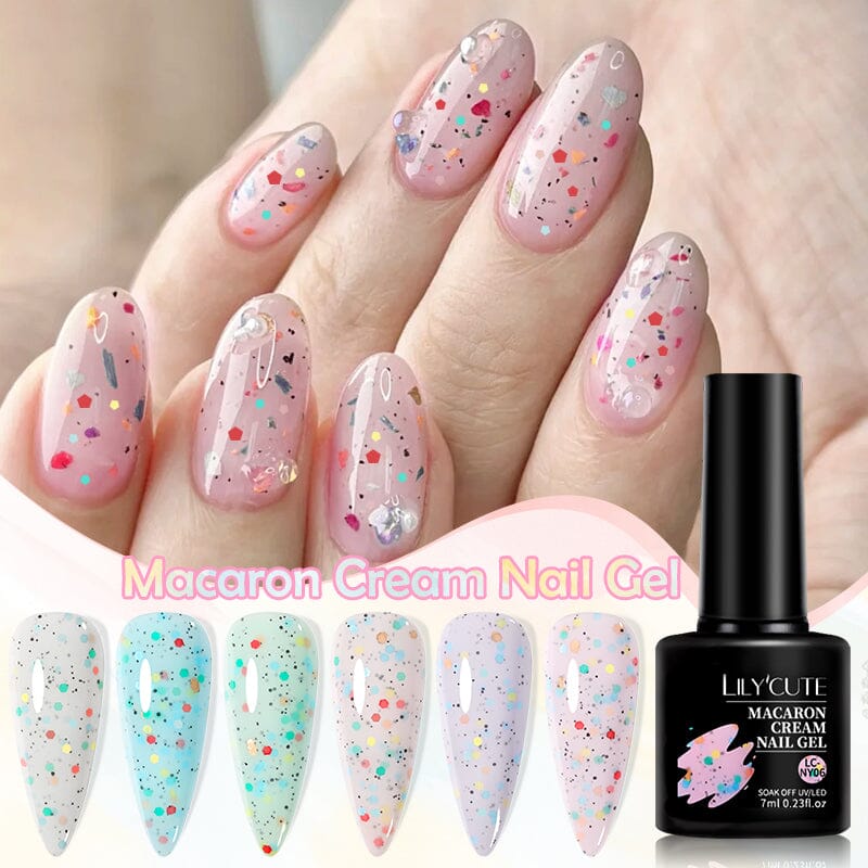 Macaron Cream Nail Gel Polish 7ml – BORN PRETTY