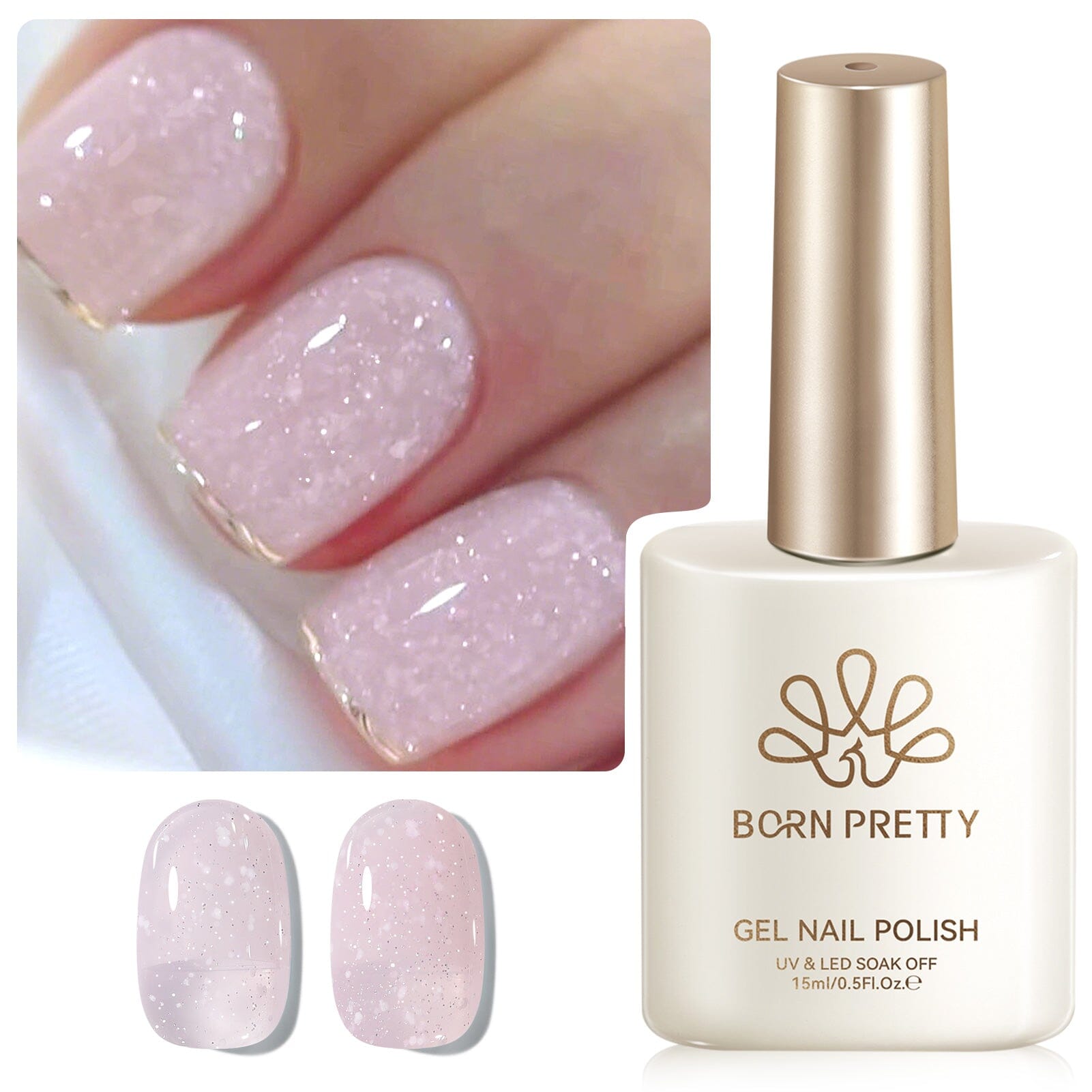 [Holiday Glam] Jelly Gel Polish TS20 Blossom Flurry 15ml HEMA/TPO FREE ...