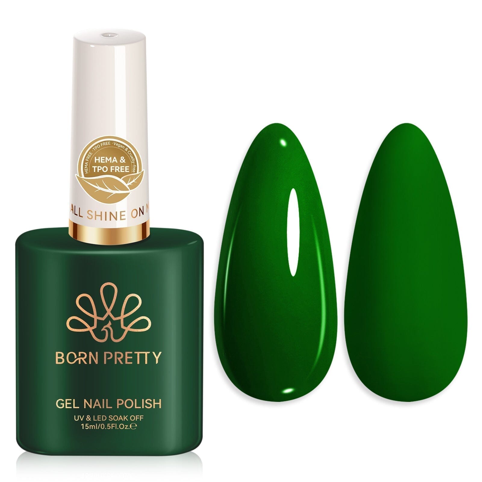 Color Nail Gel SJ20 Forest Pine 15ml HEMA/TPO FREE – BORN PRETTY