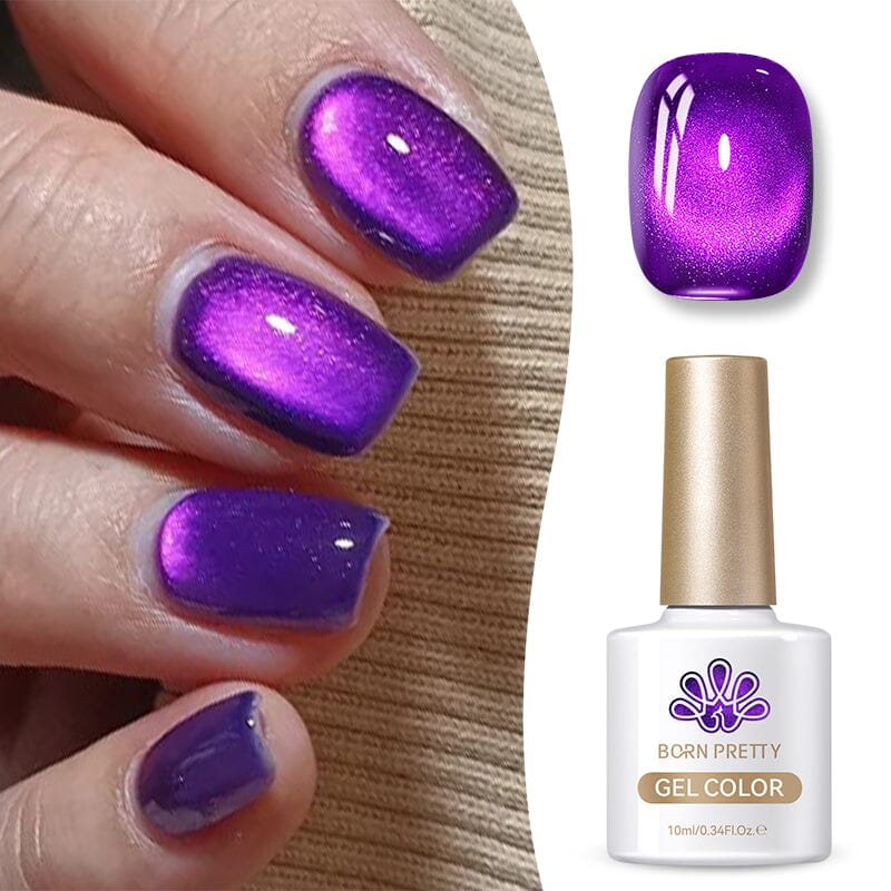 Purple Cat Magnetic Gel Polish MY43 Blackish Purple 10ml – BORN PRETTY